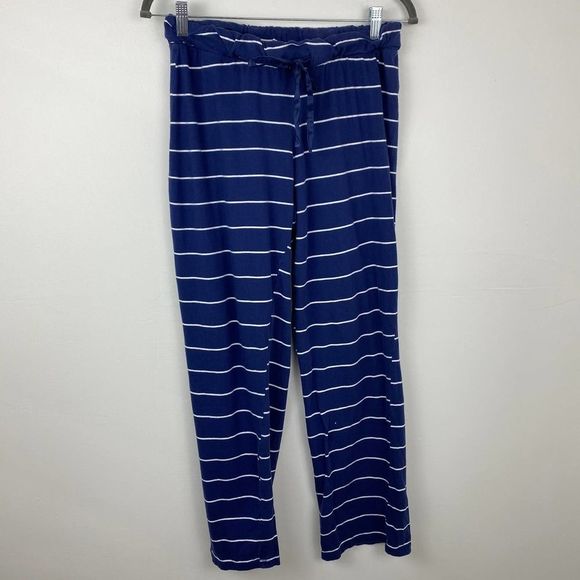 Indigo | Intimates & Sleepwear | Indigo Blue And White Sleeper Pants ...